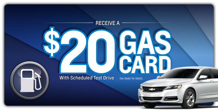 Thank You for Signing up for the Test Drive Gas Card!